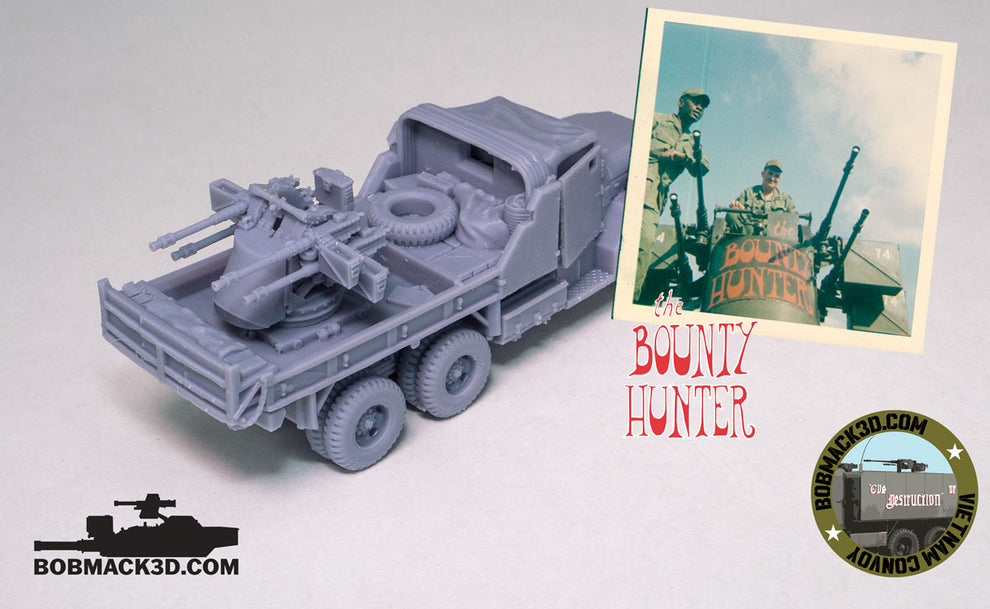 Gun Truck Bounty Hunter with Quad .50cal – bobmack3d