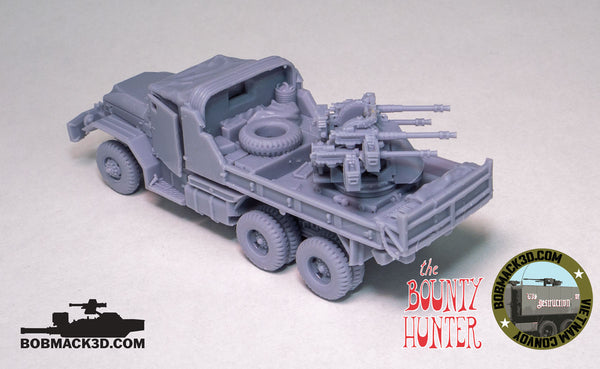 Gun Truck Bounty Hunter with Quad .50cal – bobmack3d
