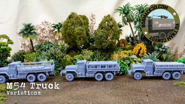 Vehicles of the Vietnam War, 3D Print STL Files – bobmack3d